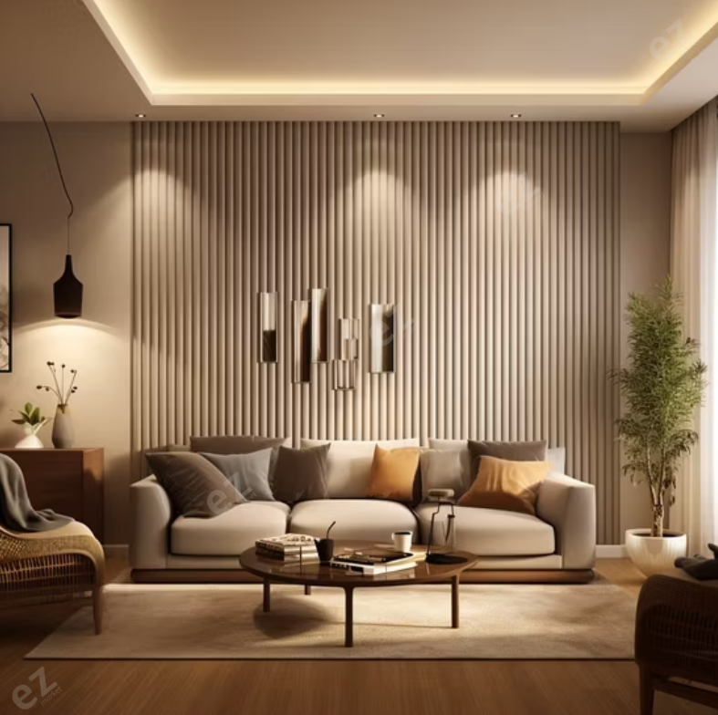 Flutted pvc decor panel-FC Series